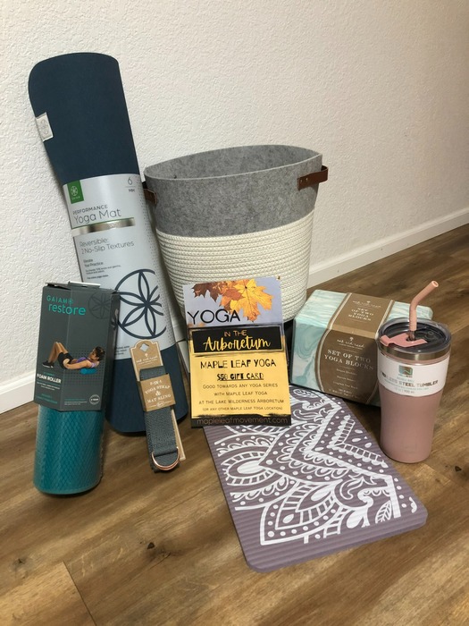 Yoga Gift Basket - Lake Wilderness Arboretum Auction Fundraiser ...